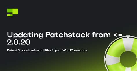 Updating Patchstack From