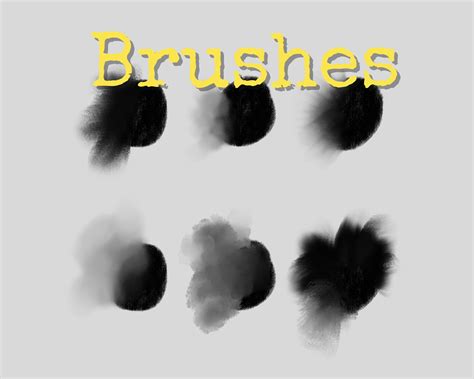 Procreate Fingerprint Smudge Blend Brushes X 6 By Mini Trezò Design TheHungryJPEG