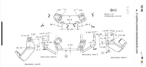 Auxiliary View Drafting Auxiliary Views Projections Dimensions