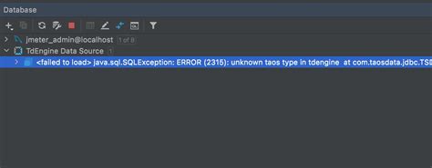 idea tdengine configuration issue · issue 8080 · taosdata tdengine