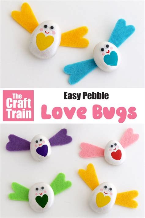 Pebble Love Bugs The Craft Train