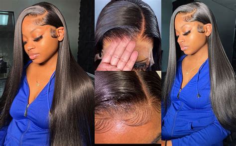 Lemoda 28inch Skinlike Real Hd Lace Wigs 12a Brazilian