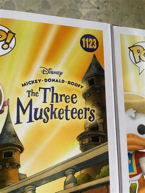 Funko Pop The Three Musketeers Disney Mickeygoofydonald