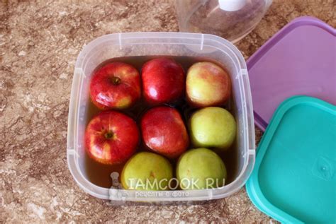 Моченые яблоки с солодкой корнем солодки — рецепт с фото пошагово