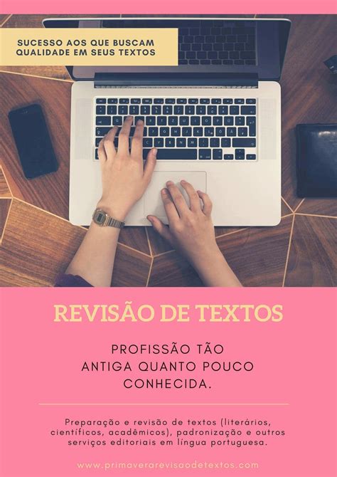 Preparação e revisão de textos padronização e outros serviços