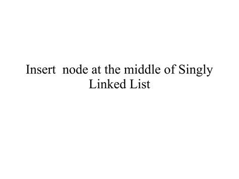 Linked List Operations In Data Structures PPT