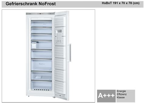 Bosch Gefrierschrank Nofrost Plan And Work Elektrotechnik Gmbh