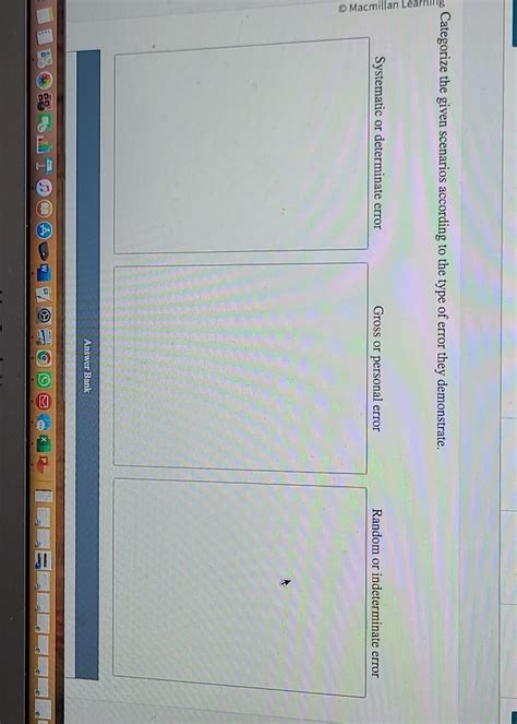 Categorize The Given Scenarios According To The Type Chegg