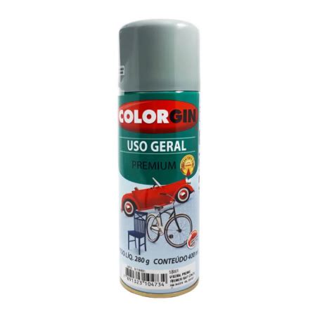 Spray Uso Geral Primer Cinza Colorgin Ml