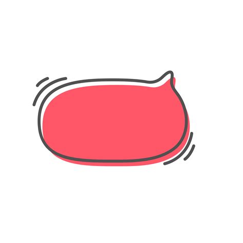 Hand Drawn Text Box Cute Cartoon Style Talking Dialogue 28177038 PNG