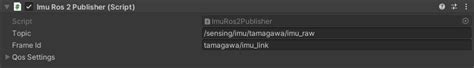 IMU Sensor AWSIM Document