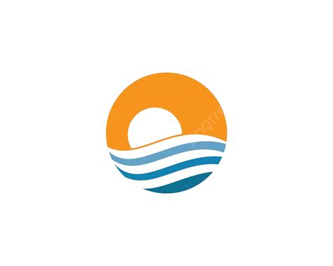 水波符號和圖標標誌模板河衝浪假期 向量 河 衝浪 假期向量圖案素材免費下載，png，eps和ai素材下載 Pngtree