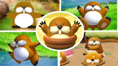 Evolution Of Monty Mole Minigames In Mario Party YouTube