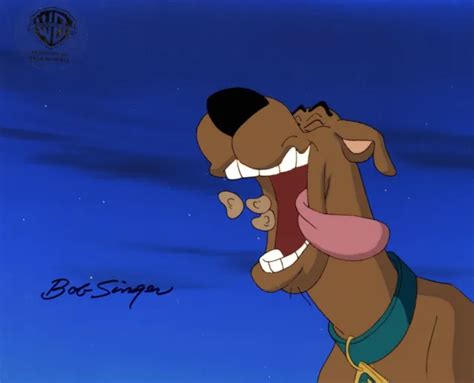 Hanna Barberascooby Doo Original Production Celobg Signed Bob