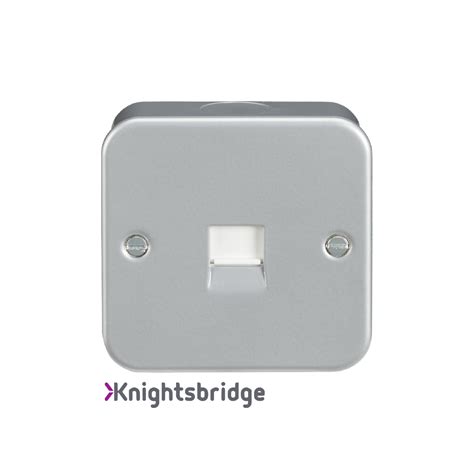 Metal Clad Telephone Master Socket Evolution Electronics And Electrical