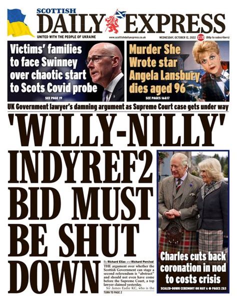 Scottish Daily Express 2022 10 12