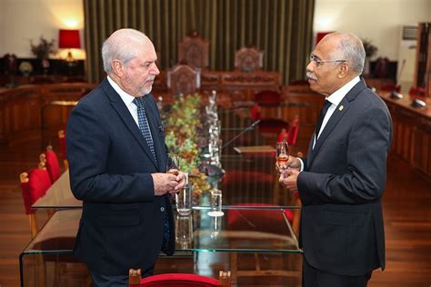 Embaixador De Angola Reuniu Com André Martins Para Medir Habitabilidade