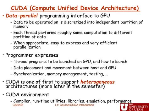 Ppt L1 Introduction Cs 6235 Parallel Programming For Many Core