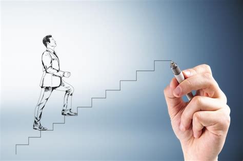 Premium Photo Leadership And Growth Concept