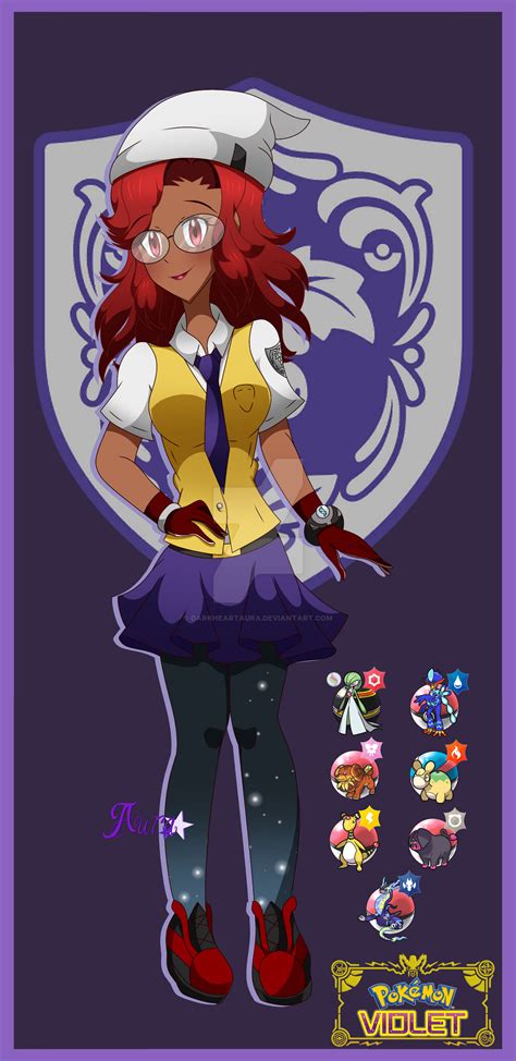 Pokemon Violet Selena By Darkheartaura On Deviantart