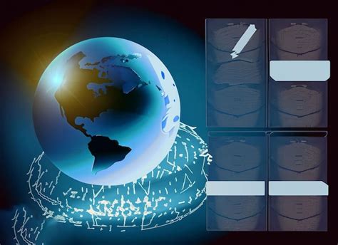 Premium Ai Image Computer Technology Network Neon Light Background