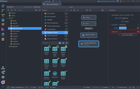 Bulk Insert Data In A Database Server Side Components Wappler Community