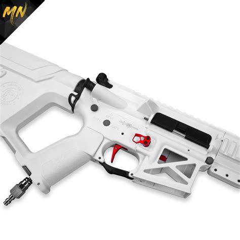 Mna Project Frost Fire Custom Airsoft Hpa M4 Rifle With Polarstar