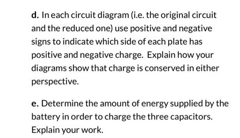 Solved 3 A Complex Capacitor Circuit Consider The Following