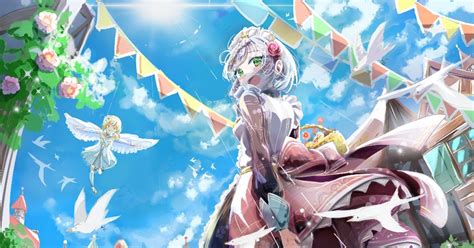 原神 午后的诺艾尔 鱼哼哼桃寻のイラスト Pixiv