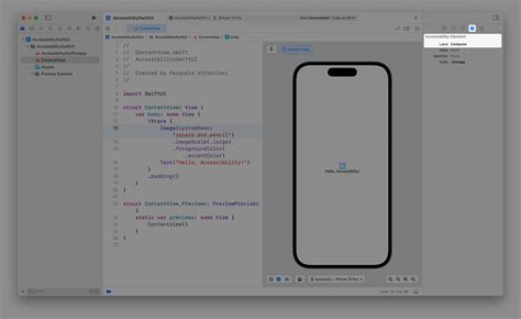 Preparing Your App For VoiceOver Use Accessibility Label