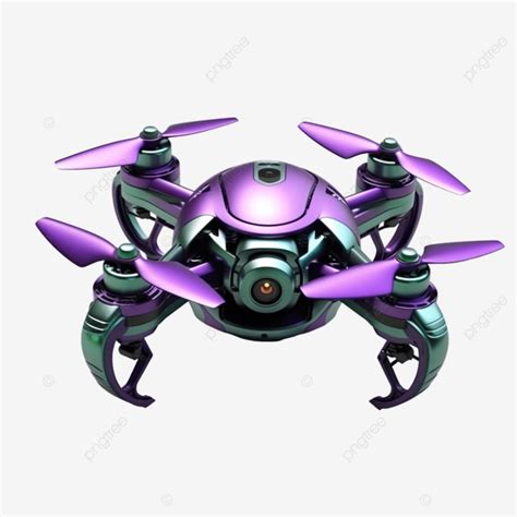 Purple Green Drone 3d Illustrations Purple Green Creative Png