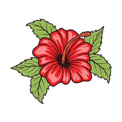Bunga Raya Drawing