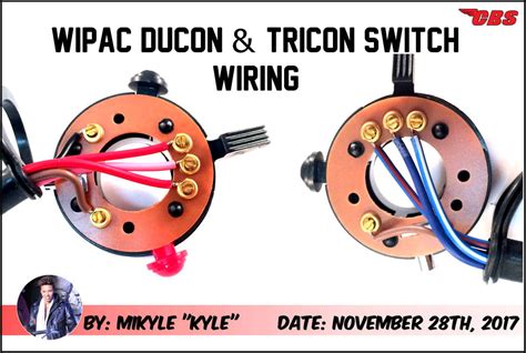 Wipac Ducon And Tricon Switch Wiring