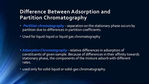 Partition Chromatography And Partition Paper Chromatography