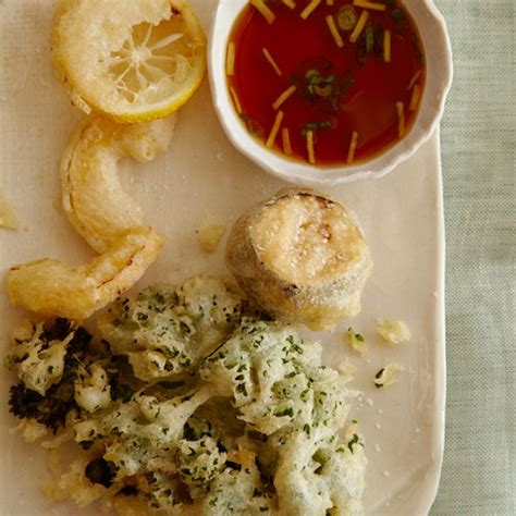 Vegetable Tempura With Ginger Ponzu Dipping Sauce Kay Chun Recipe