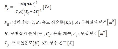 133회 소방기술사 1교시 답안작성 연습연소가스 팽창 압력 상승값 계산