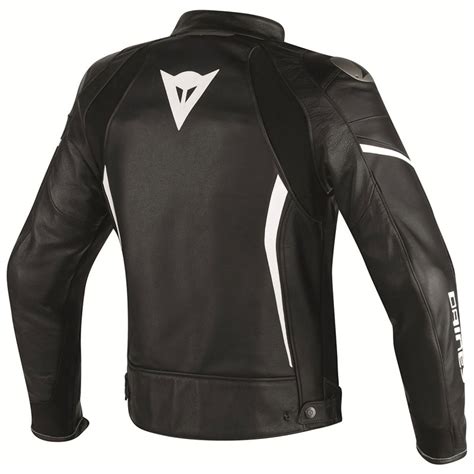 Dainese Assen Leather Jacket Black Motostorm