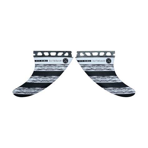 Hyperlite 4 6 Carbon Twin Fin Set W Key