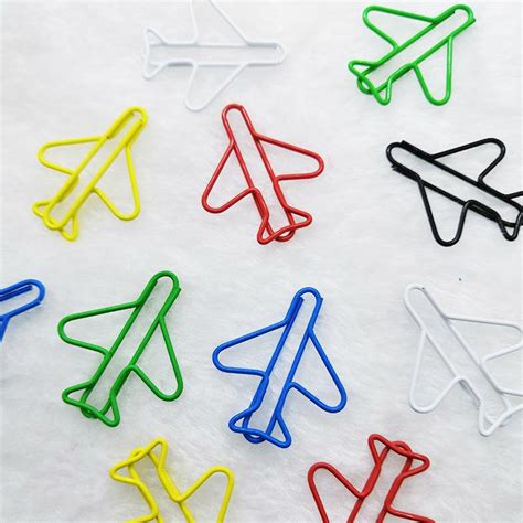 彩色回形针文件别针工艺品异形纸夹金属书签回心针盒装办公室夹子 阿里巴巴