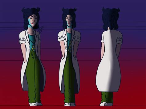Rika Aoki Model Sheet By Statiifex On Deviantart