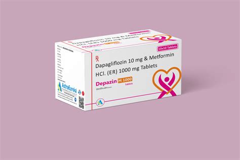 Dapagliflozin 10mg + Metformin 1000mg Tablets for Manufacturer & Pharma ...