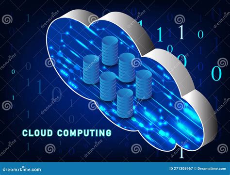 Graphics Vector Cloud Computing Concept Data Transfer Cloud Symbol For A Network Connections
