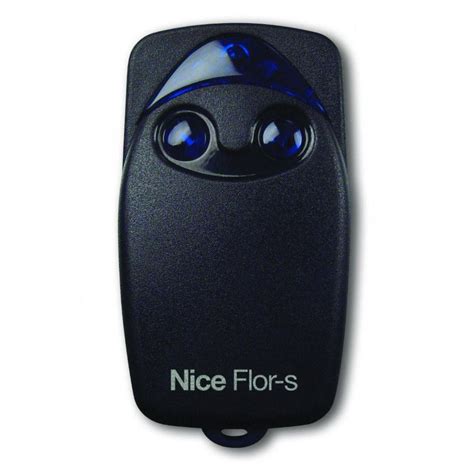 Дистанционно за гаражна врата Nice FLOR2-S, Flor-s, гараж за ...