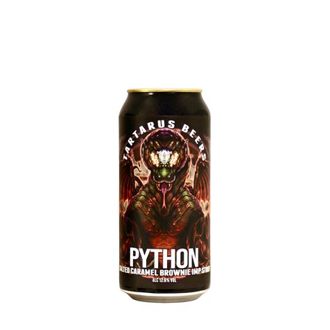 Tartarus Python Salted Caramel Brownie Imperial Stout Craft Metropolis