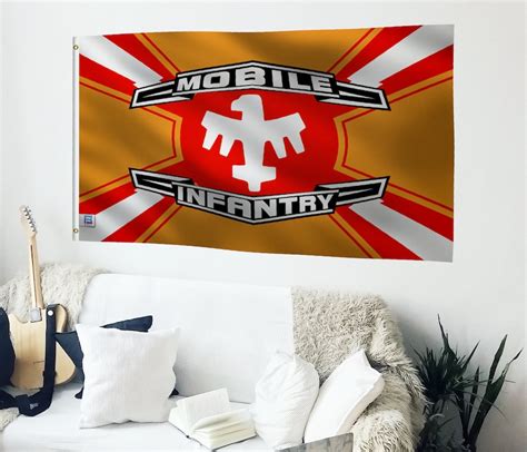 3x5 Ft Starship Troopers Mobile Infantry Movie Flag 100 Etsy