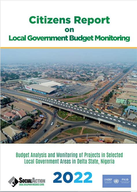 Citizens Reportonlocal Government Budget Monitoring Social Action