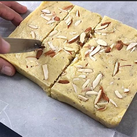 Rava Burfi Recipe Rava Coconut Barfi Cook With Kushi