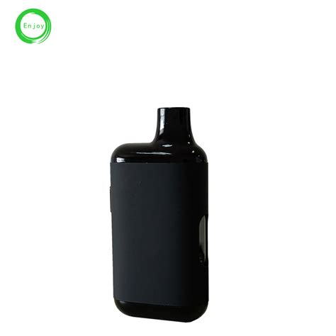 Black Disposable D8 D9 Live Resin Vape Pen Preheating And Adjusting