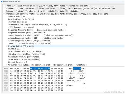 计算机网络实验 Tcp协议分析tcp协议分析实验 Csdn博客