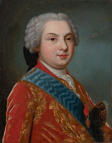 Austrian School 18th Century Portrait Of A Nobleman Wearing The